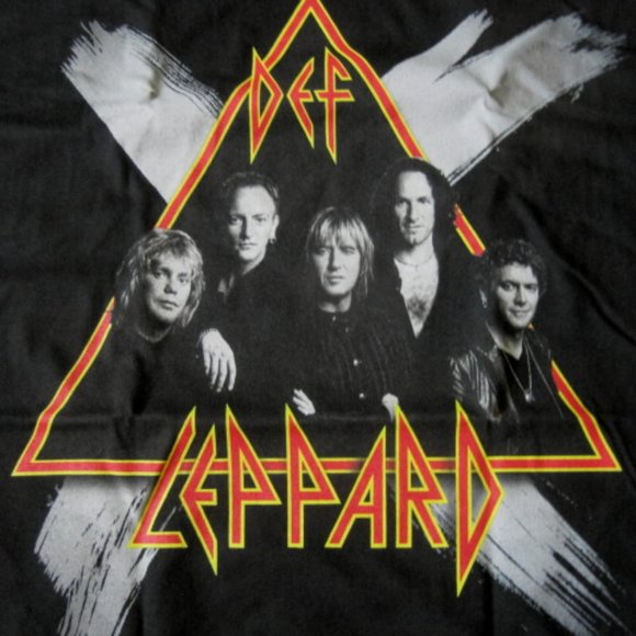 tennessee river | Shirts | Def Leppard Triangle New Tee Xl | Poshmark